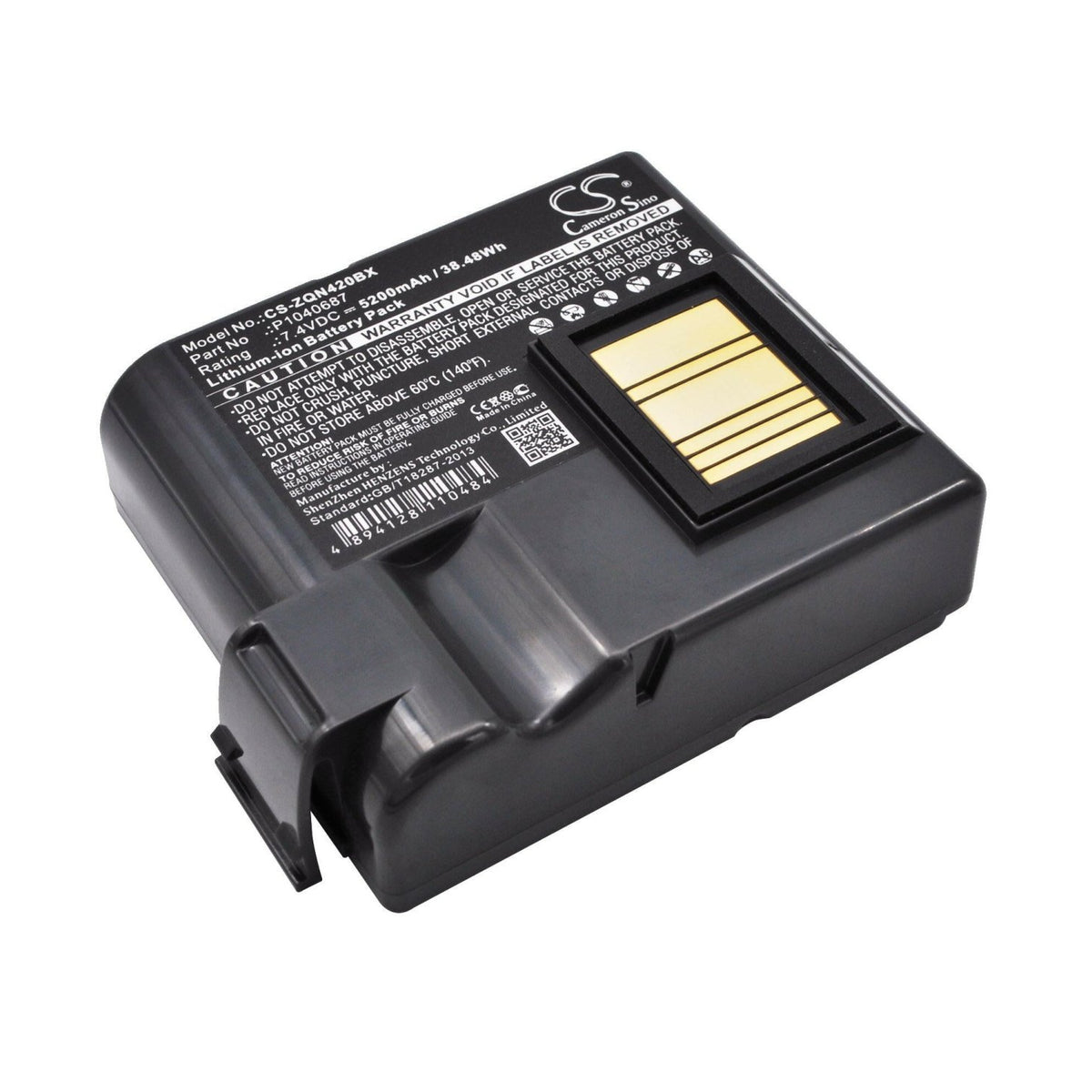 Zebra Portable Printer Battery CS-ZQN420BX – Battery Prime